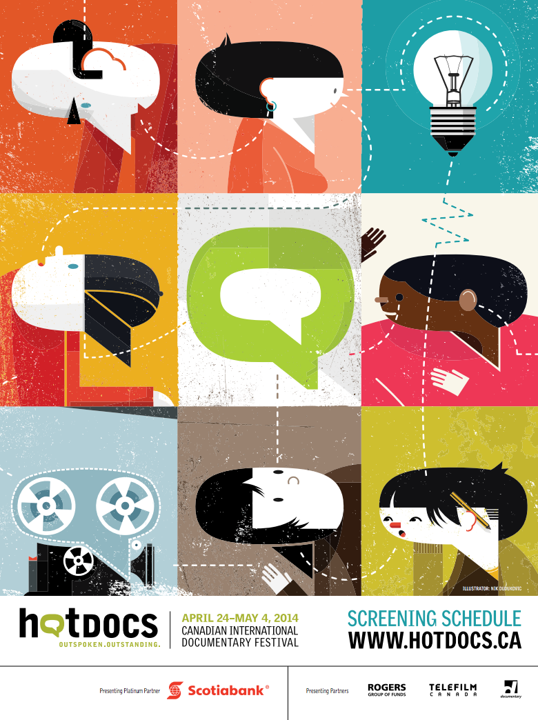 Hot Docs Poster | The Joy of Movies