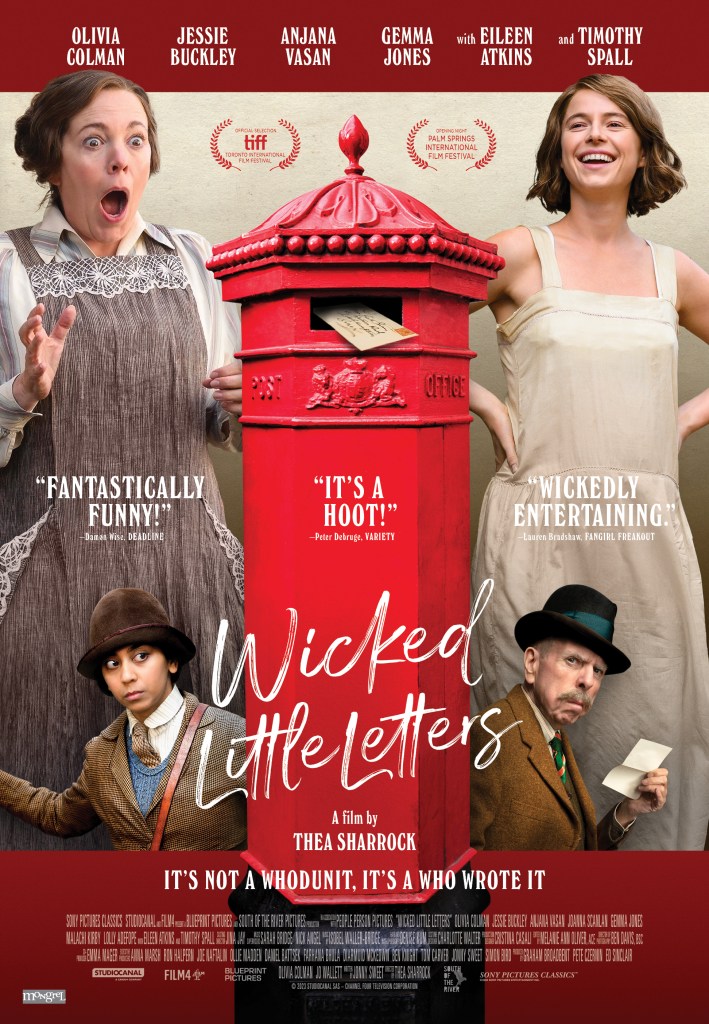 Movie Review: Wicked Little Letters – The Joy of Movies
